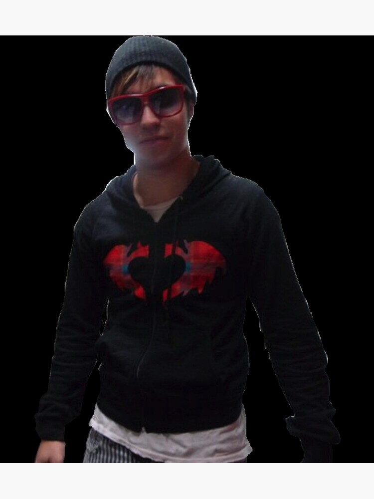 "Pete Wentz Clandestine Industries Hoodie Sticker" Poster for Sale by ...