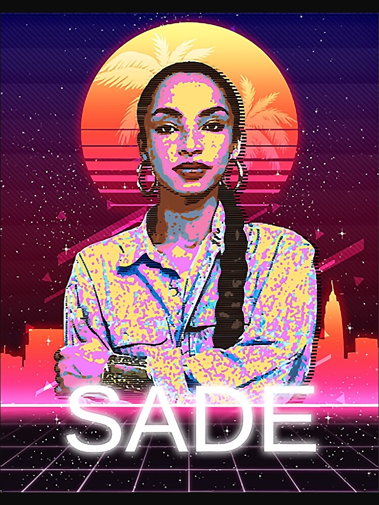 "Sade Adu 80's Sade Adu Classic" Metal Print by aldaqqxsa | Redbubble