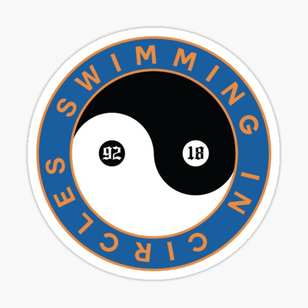 "Mac Miller - Swimming in Circles " Sticker by rossbrendon | Redbubble
