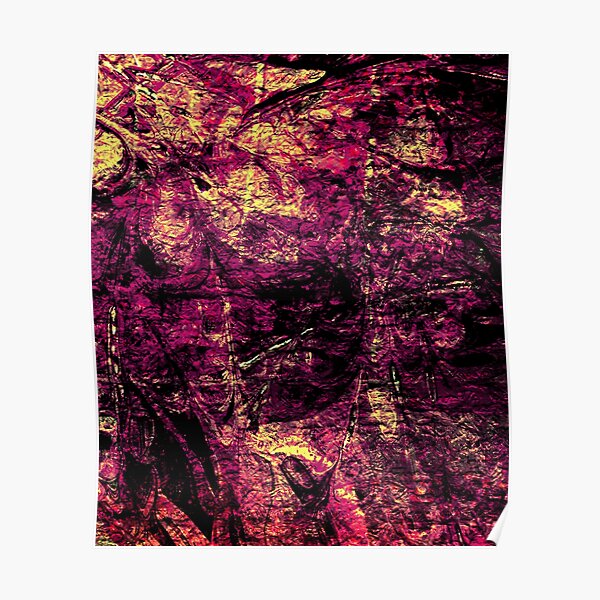 "Purple haze rock surface abstract art" Poster for Sale by Warjoke ...