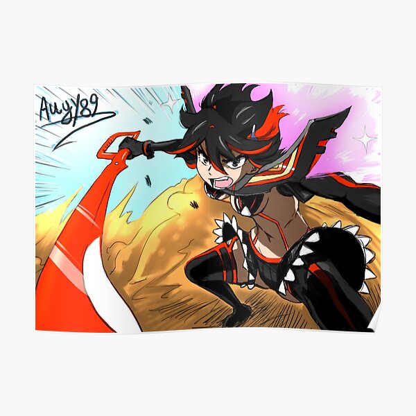 "Ryuko" Poster by Angy89 | Redbubble
