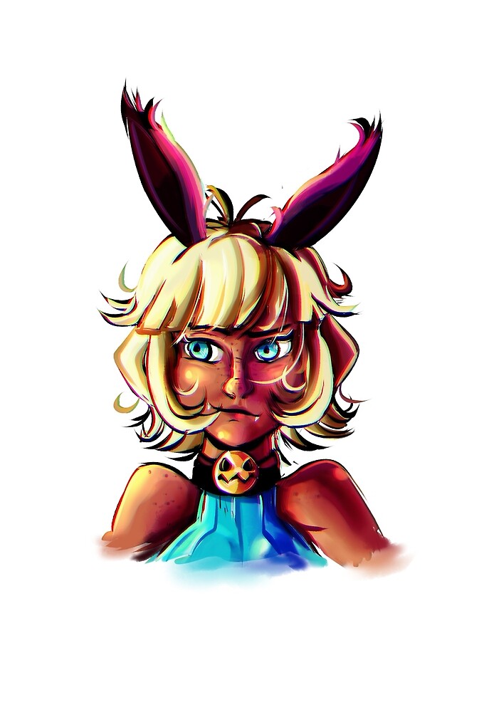 "Nadia Fortune Portrait" by Nebula Robo | Redbubble