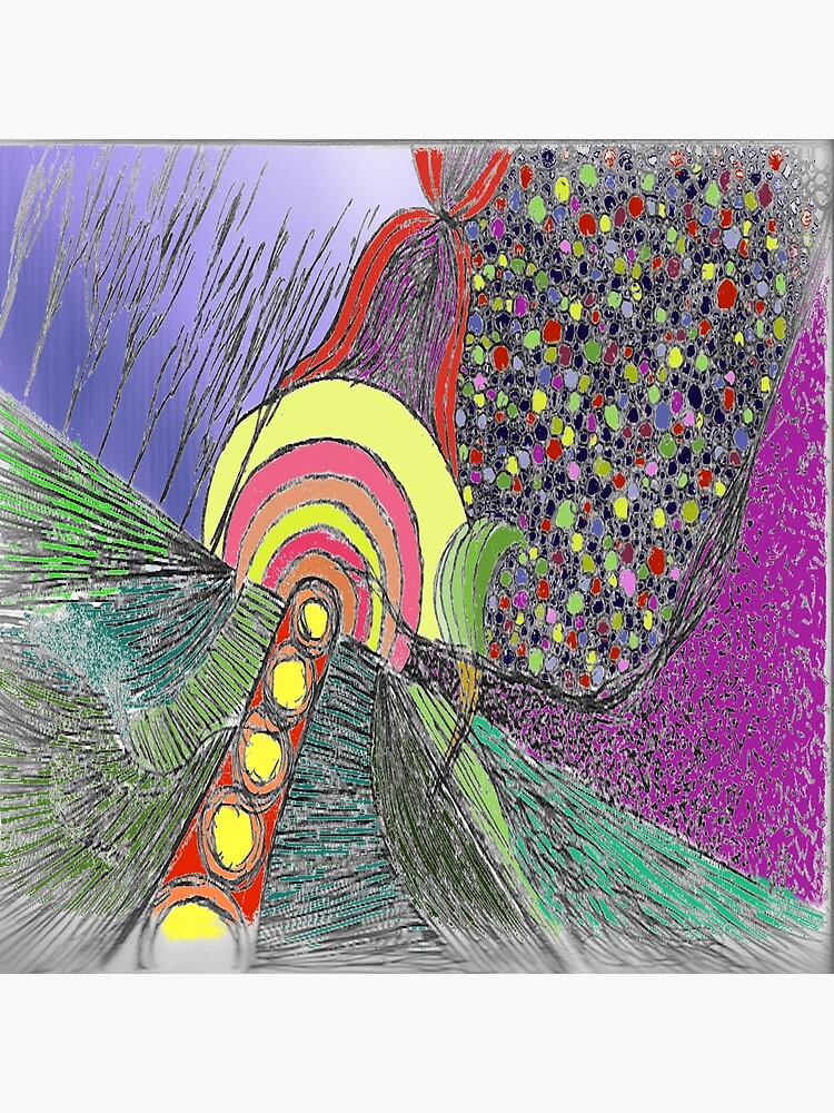 "Dot Matrix Sunrise (colorized)" Art Print for Sale by DinoBojangles ...