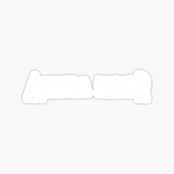 "Amanda Palmer " Sticker by BoloidRed | Redbubble