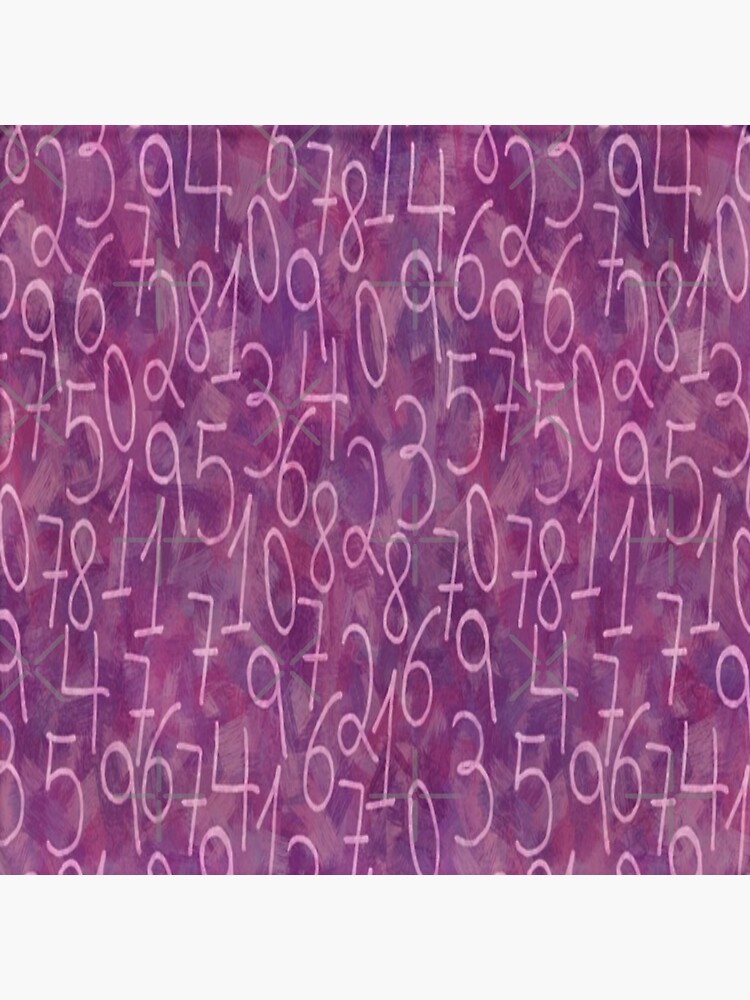 "Fields Of Numbers" Sticker by WinkyDoodle | Redbubble