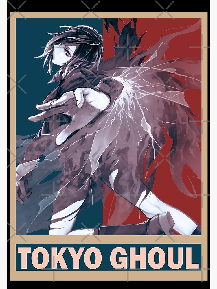 "Touka Kirishima Tokyo Ghoul Tokyo Guru Vintage Vector Anime ...