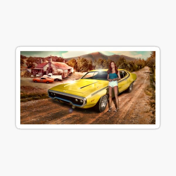 "Daisy Duke" Sticker for Sale by Coolness68 | Redbubble