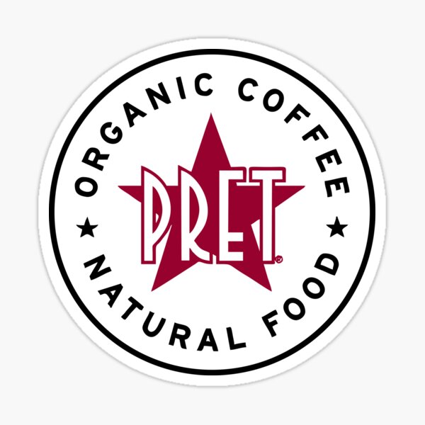 "PRET -LOGO" Sticker by JasoEldred501 | Redbubble