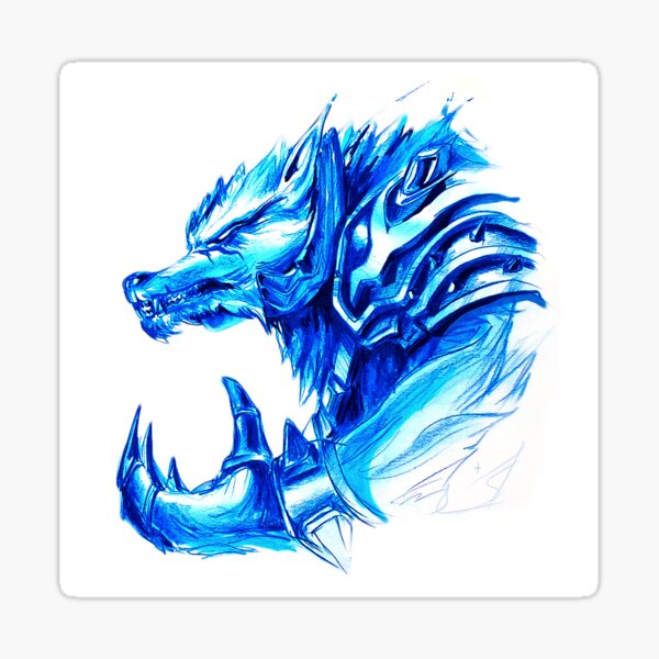 Warwick League Of Legends Stickers | Redbubble