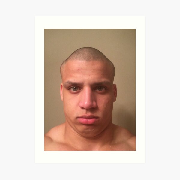 "Tyler1 head" Art Print for Sale by SexyRage | Redbubble