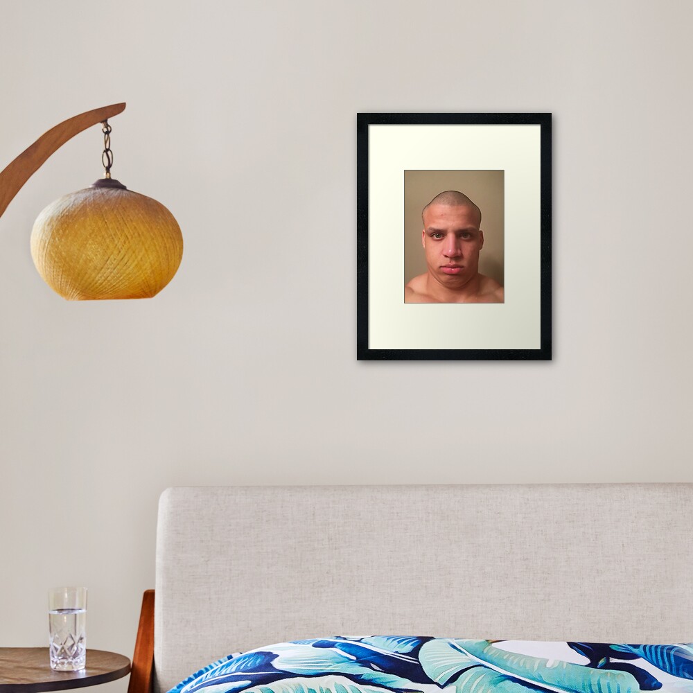 "Tyler1 head" Framed Art Print for Sale by SexyRage | Redbubble