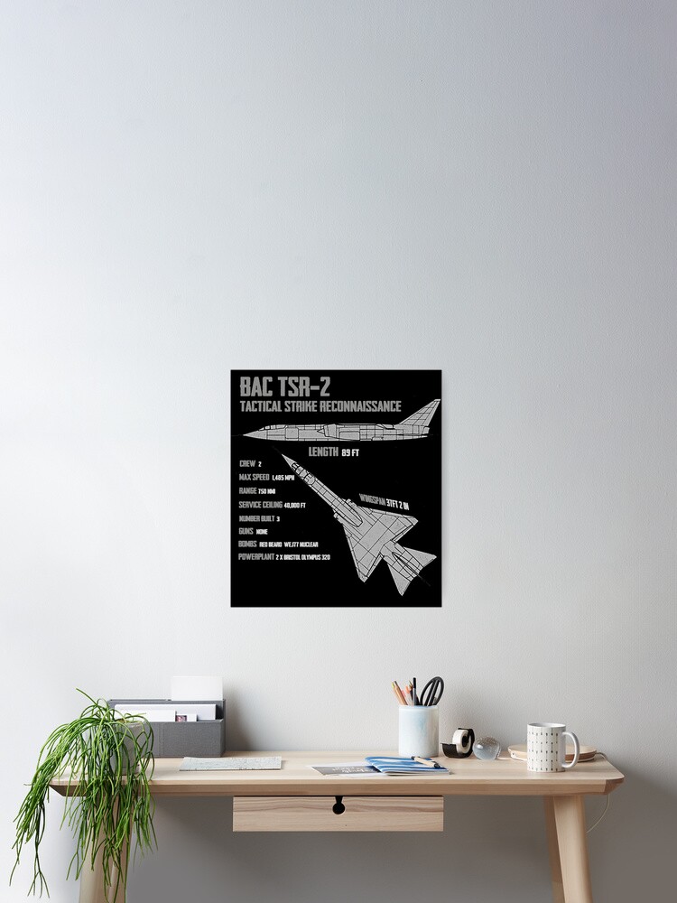 "BAC TSR-2 " Poster for Sale by Joejason302 | Redbubble