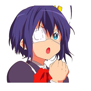 Rikka Memes Funny Anime Rikka Quotes Design Cool" Sticker For Sale By