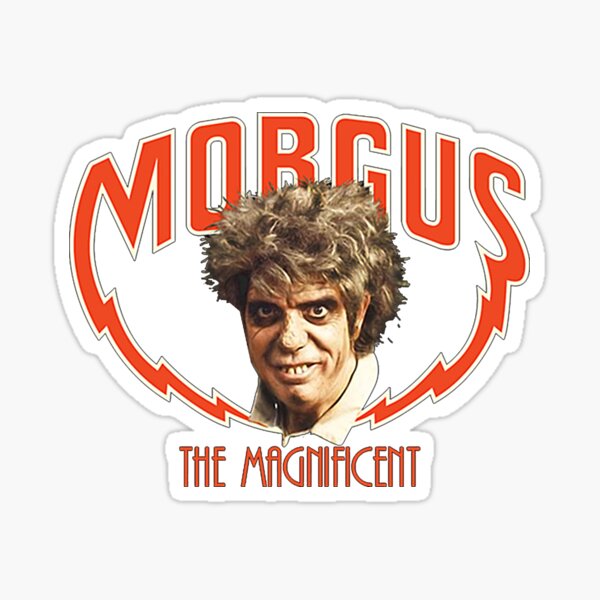 "Morgus the Magnificent" Sticker by Joejason302 | Redbubble