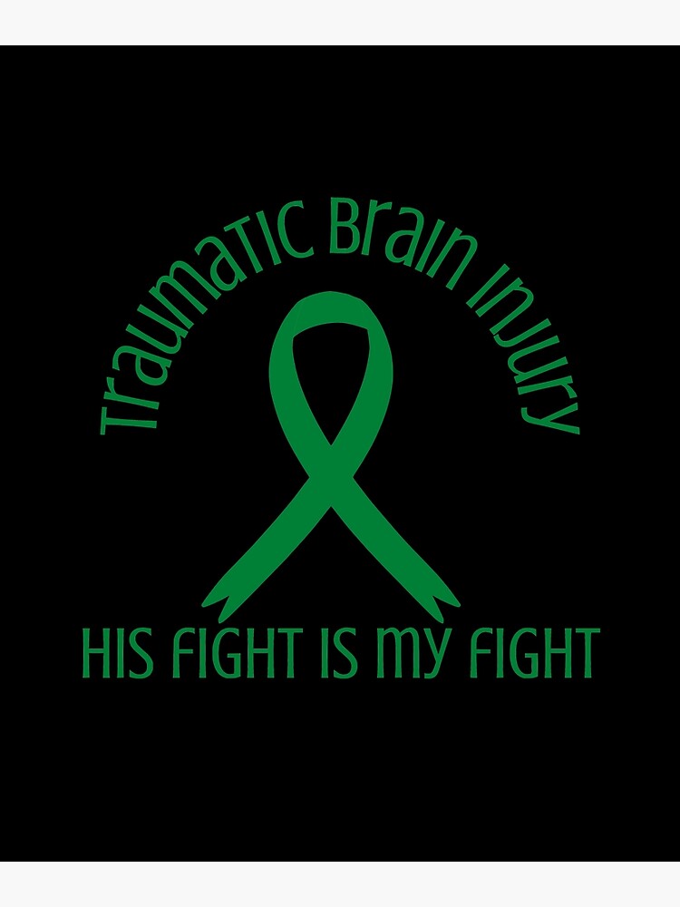 "Traumatic Brain Injury Awareness " Poster for Sale by AppareIIndustry ...