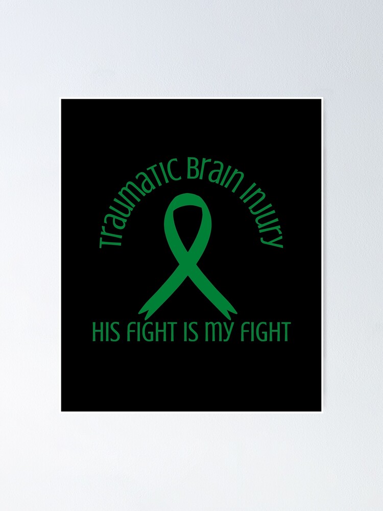 "Traumatic Brain Injury Awareness " Poster for Sale by AppareIIndustry ...