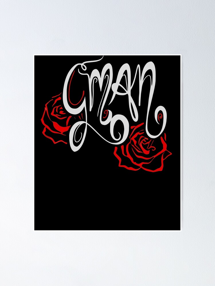"GMAN" Poster for Sale by castyabionen | Redbubble