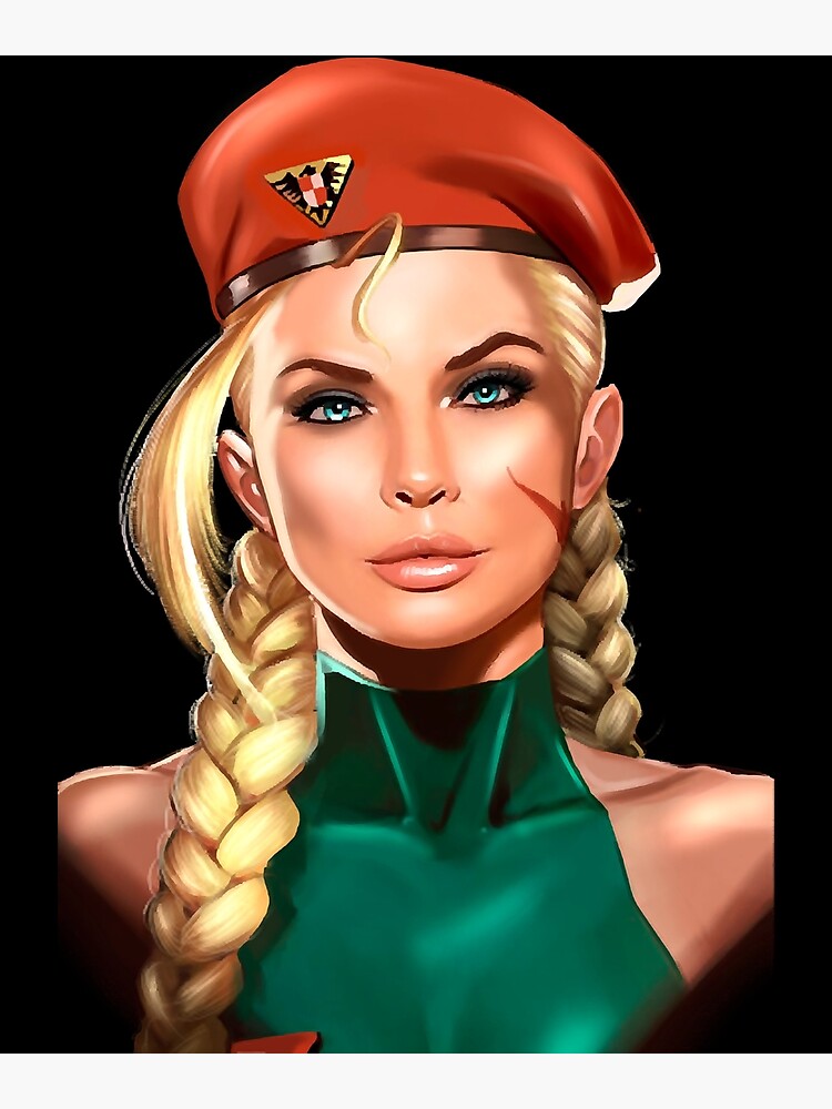 "CAMMY WHITE PORTRAIT (STREET FIGHTER) " Poster for Sale by YuiMitati ...