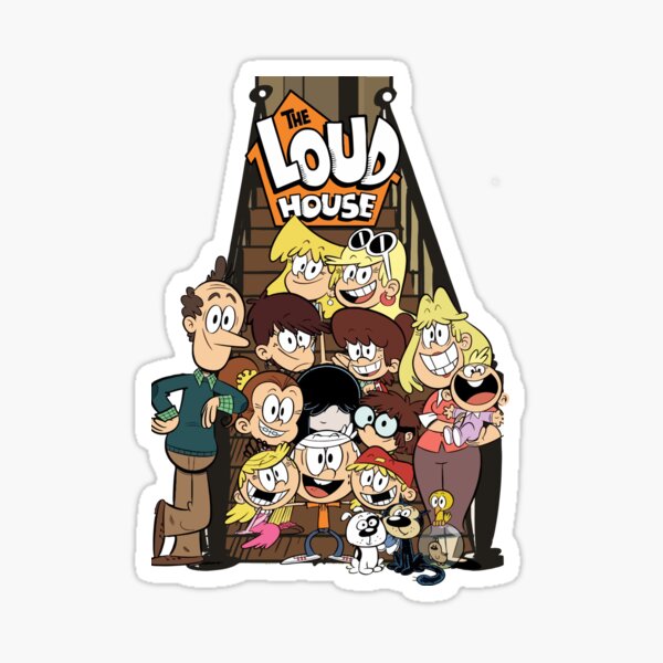 "the loud house" Sticker by ONLYMESHOP | Redbubble