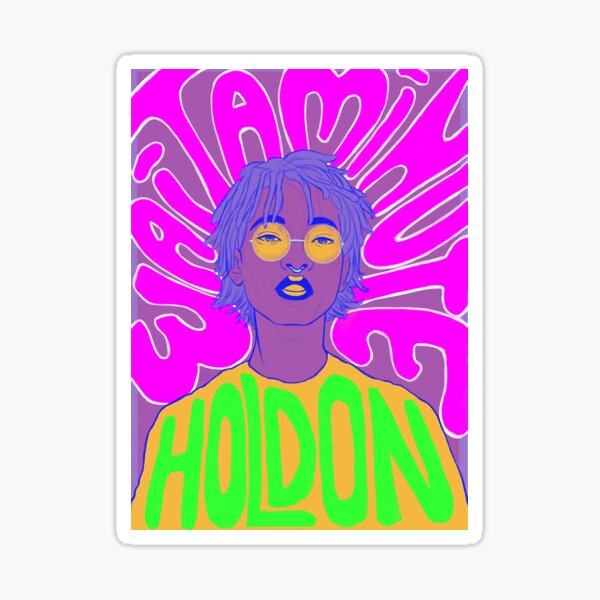 "Natural Beauty Attractive Wait A Minute retro Wave" Sticker by ...