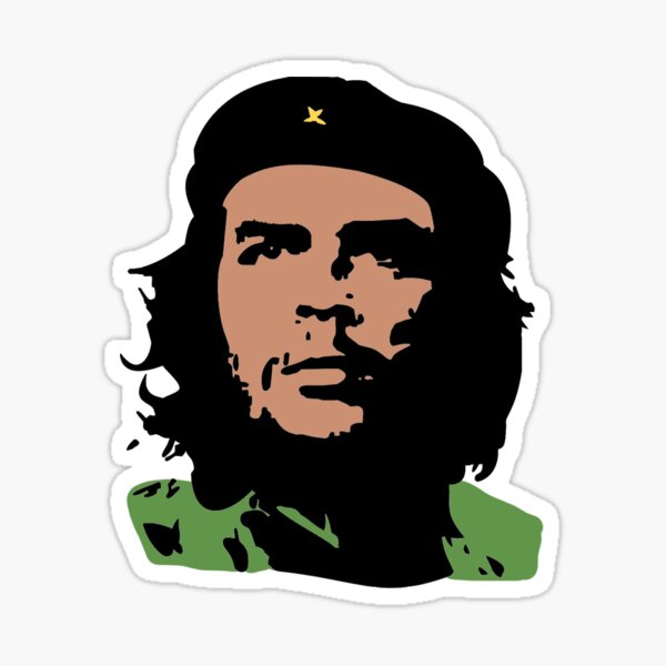 "CHE GUEVARA (Color)" Sticker by RevolutionToday | Redbubble