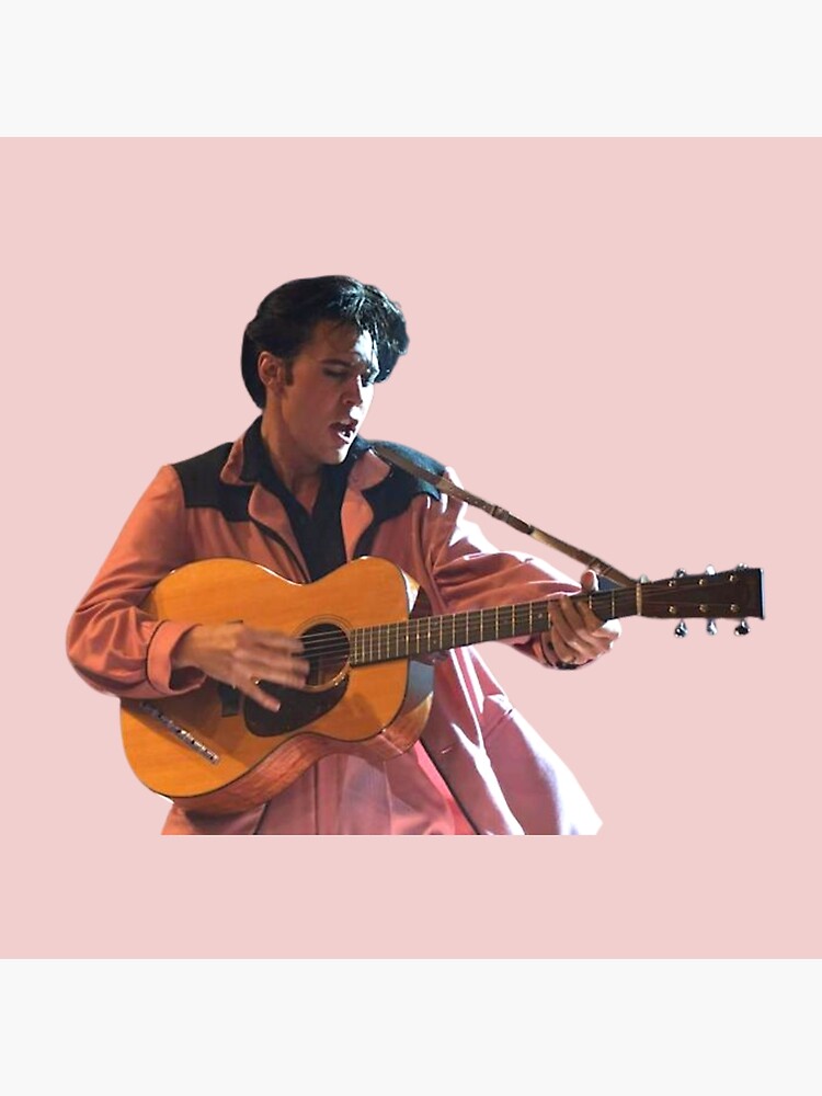 "Austin Butler Elvis Guitar" Poster for Sale by inspiredtiger | Redbubble
