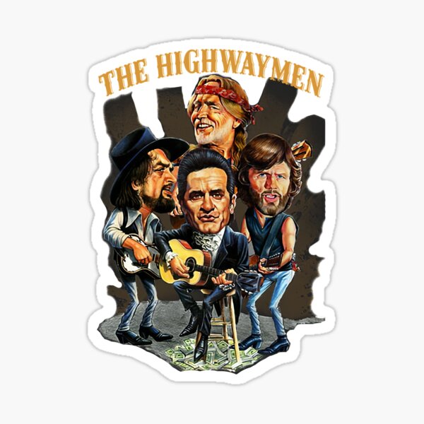 "The Highwaymen" Sticker by fastupx | Redbubble