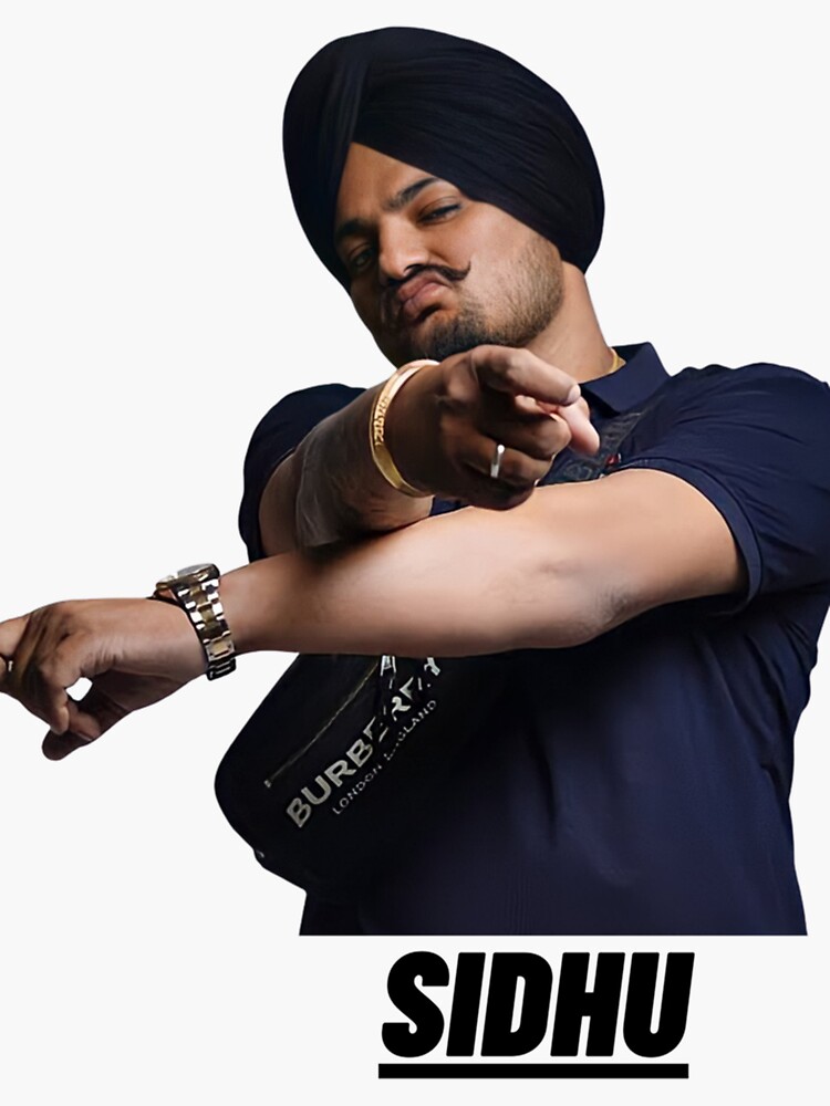 "SIDHU " Sticker by Murrayartlove | Redbubble