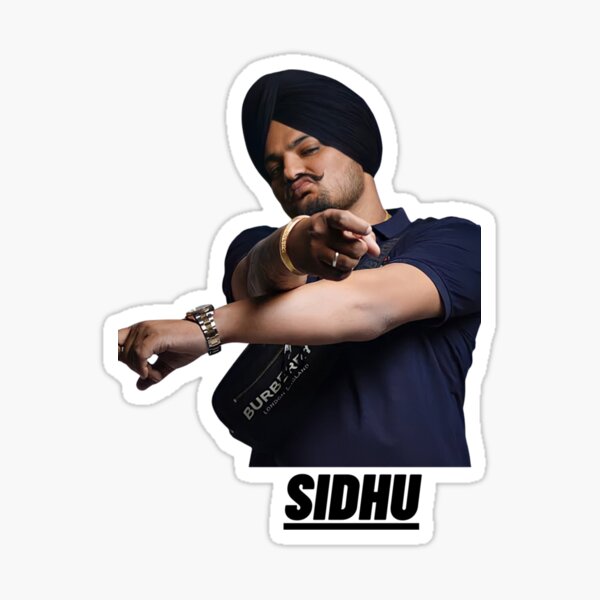 "SIDHU " Sticker by Murrayartlove | Redbubble