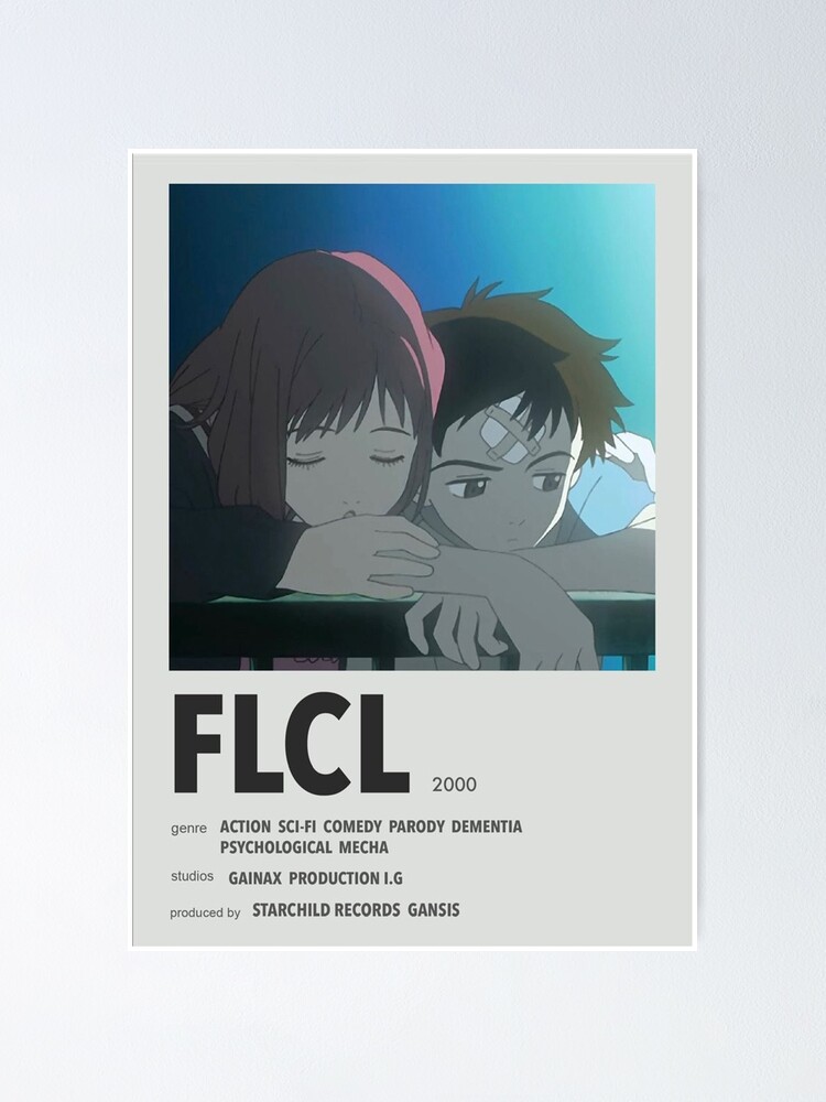 "FLCL" Poster by MiikxCry | Redbubble