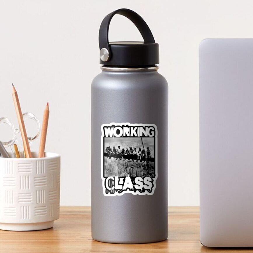 "Working Class" Sticker by EddieBalevo | Redbubble