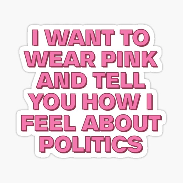 Embellishments Paper, Party & Kids Papercraft I Want To Wear Pink And ...