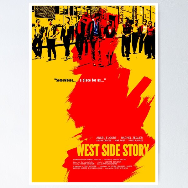 "West Side Story (2021) - Movie poster design" Poster for Sale by ...