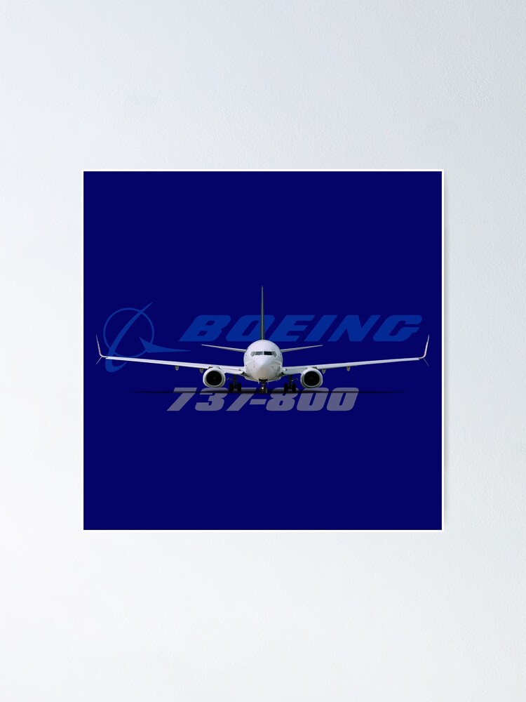 Boeing 737 Poster