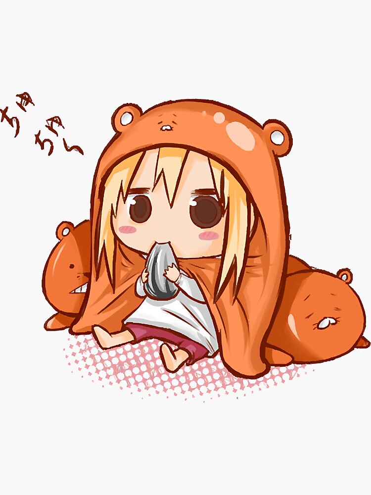 "Umaru chan " Sticker by brigmanlovehu | Redbubble