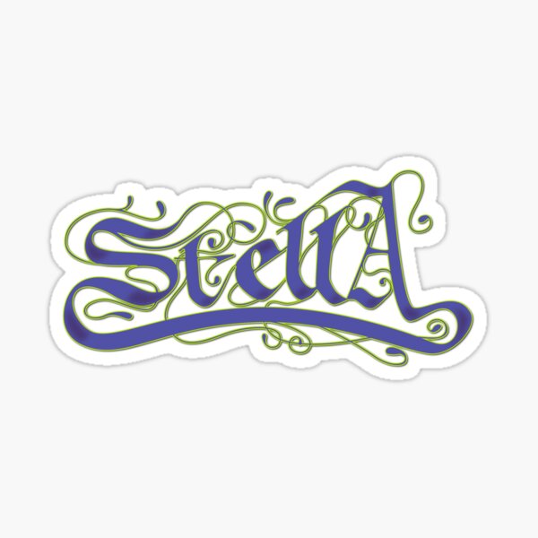 "Stella" Sticker for Sale by oleo79 | Redbubble