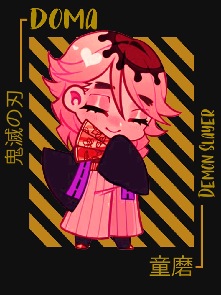 "doma deman slayer " T-shirt for Sale by OisinRoberson | Redbubble ...