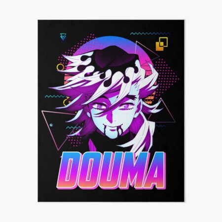 "Douma - Retro Art " Art Board Print by OisinRoberson | Redbubble