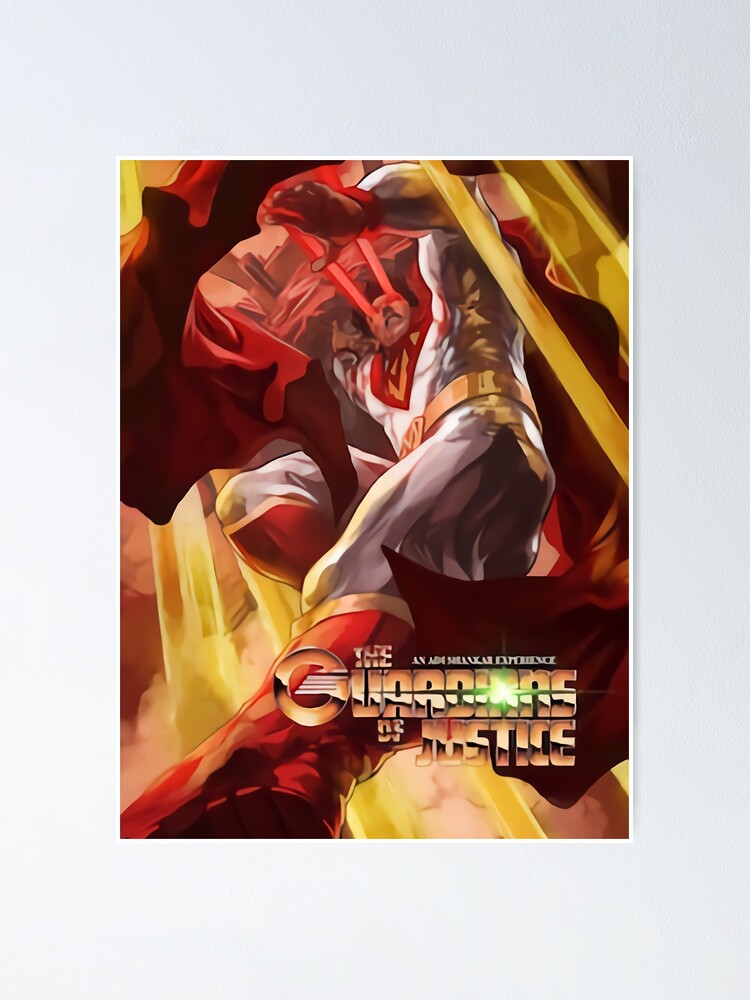 "The Guardians of Justice Marvelous Man" Poster by funk7 | Redbubble