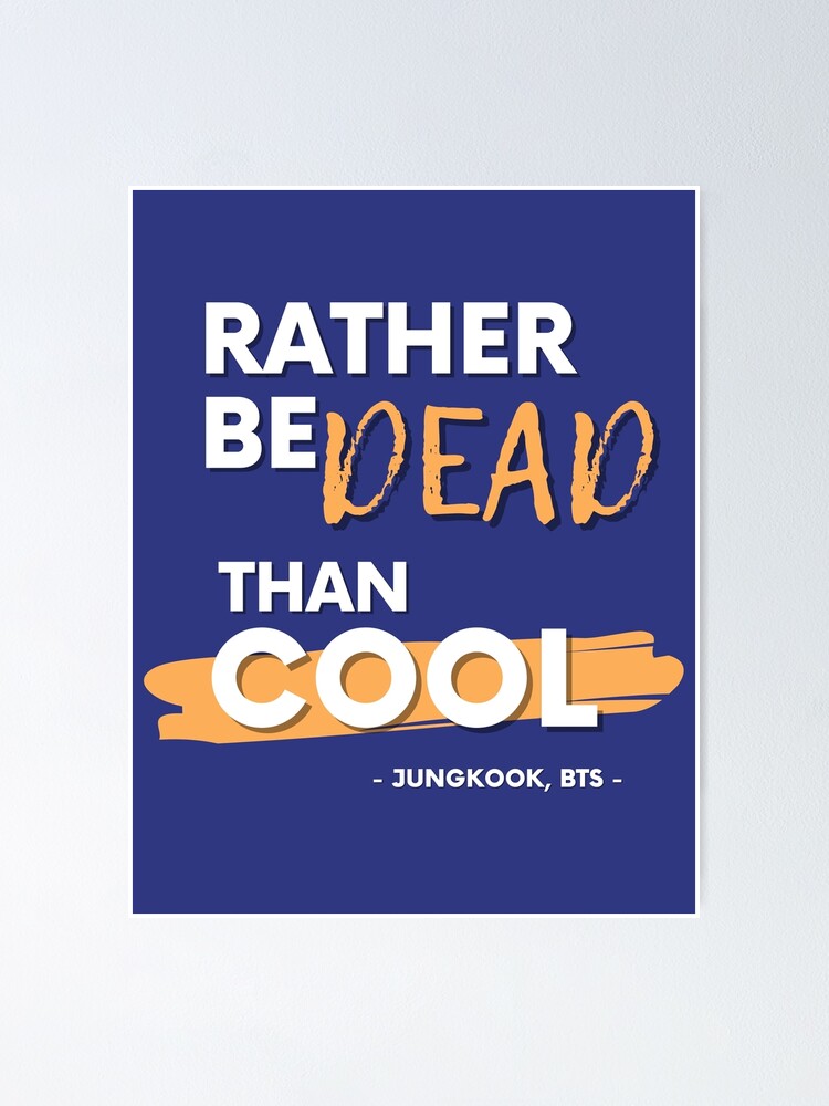"JUNGKOOK BTS MOTTO" Poster for Sale by YoonJin22 | Redbubble