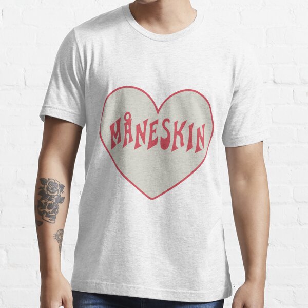 "MANESKIN Måneskin Merchandising MÅ Heart flare Classic ." T-shirt for ...
