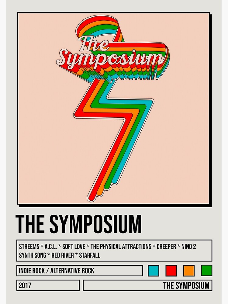 "The Symposium The Symposium album poster" Photographic Print for Sale ...