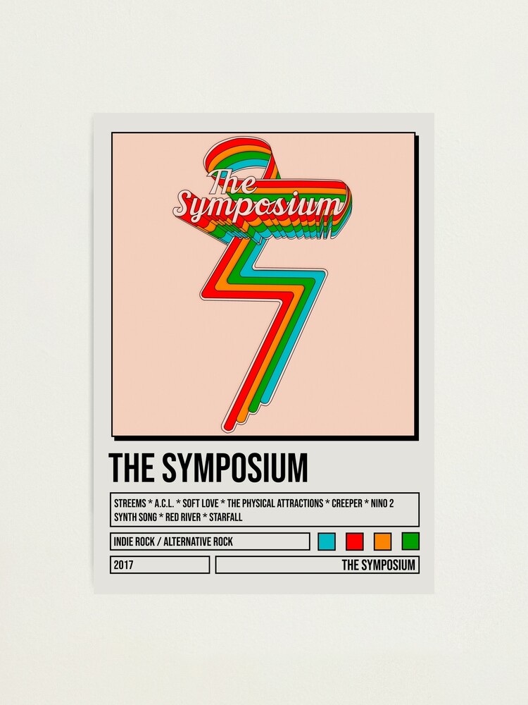 "The Symposium The Symposium album poster" Photographic Print for Sale ...