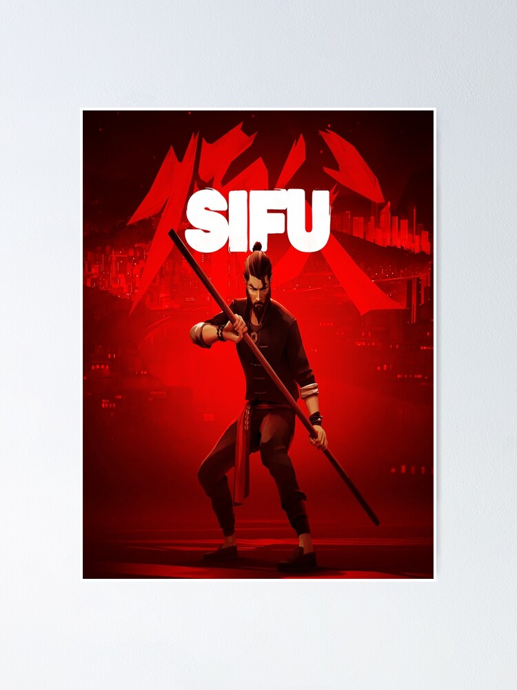"Sifu" Poster for Sale by ChristmasNice | Redbubble