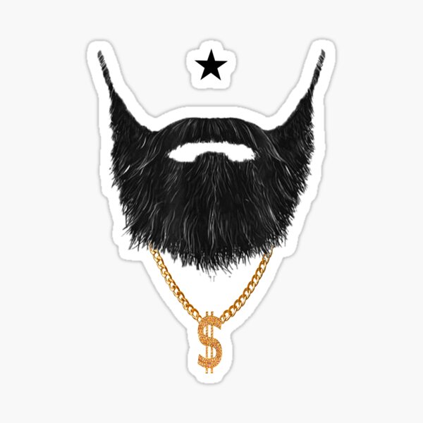 "best long beard" Sticker for Sale by The-Trend-store | Redbubble