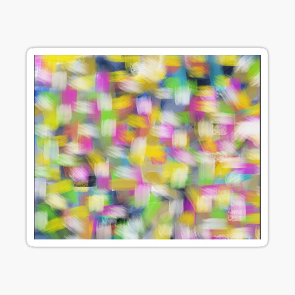 "color fog" Sticker by paniconium | Redbubble