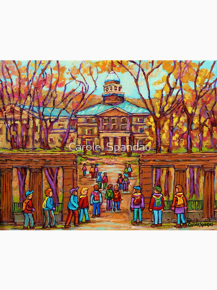 "MCGILL UNIVERSITY RODDICK GATES MONTREAL PAINTINGS CANADIAN SCENES BY ...