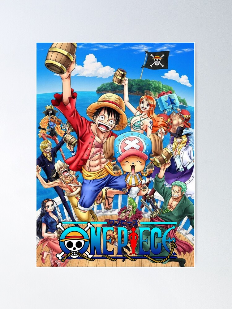 One Piece Characters Poster One Piece Poster Anime Lover T Anime Poster Sold By Slab