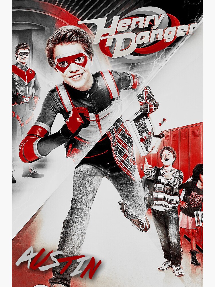 "Henry Danger" Sticker for Sale by kvylynrenee | Redbubble
