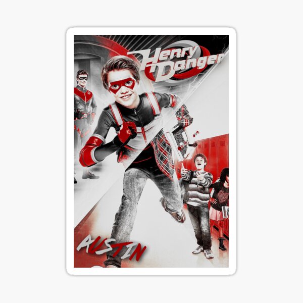 "Henry Danger" Sticker for Sale by kvylynrenee | Redbubble